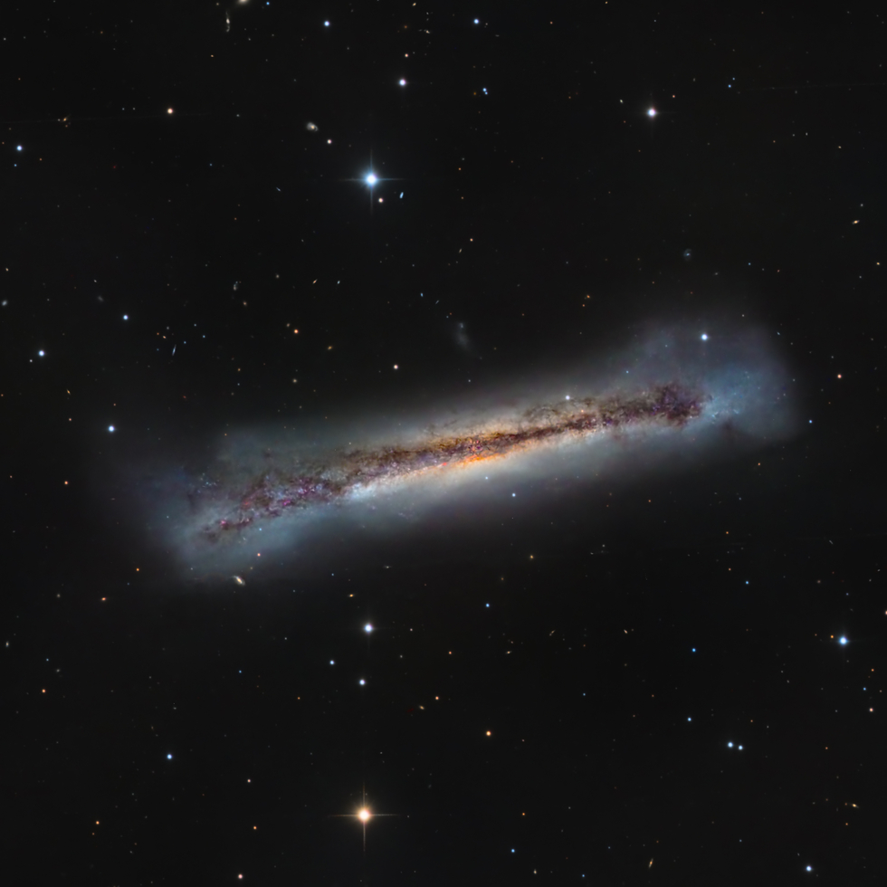 Hamburger Galaxy | Telescope Live